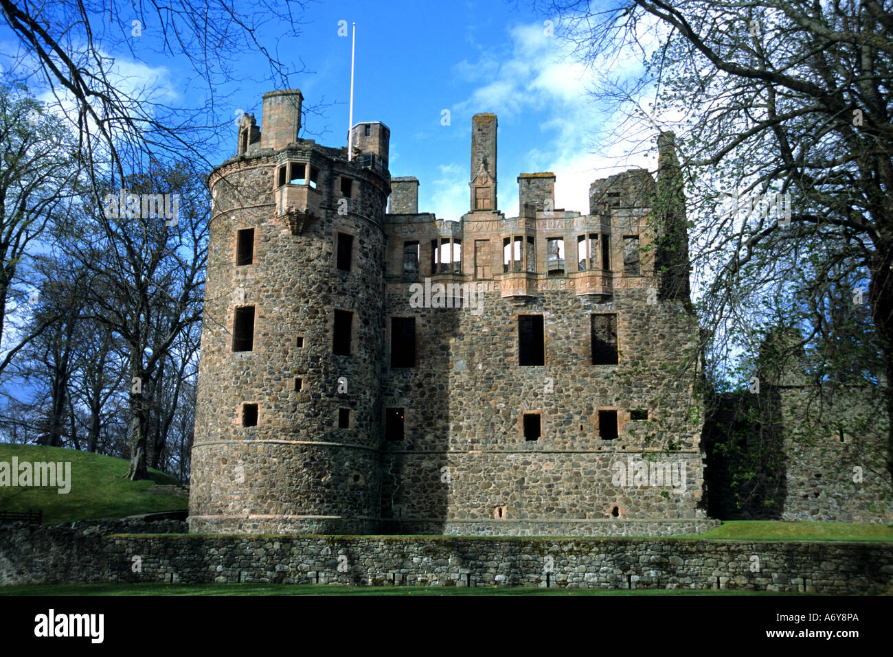 Huntly castle Scottish Scotland United Kingdom Stock Photo - Alamy