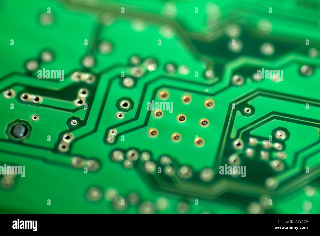 Close up of a circuit board Stock Photo - Alamy