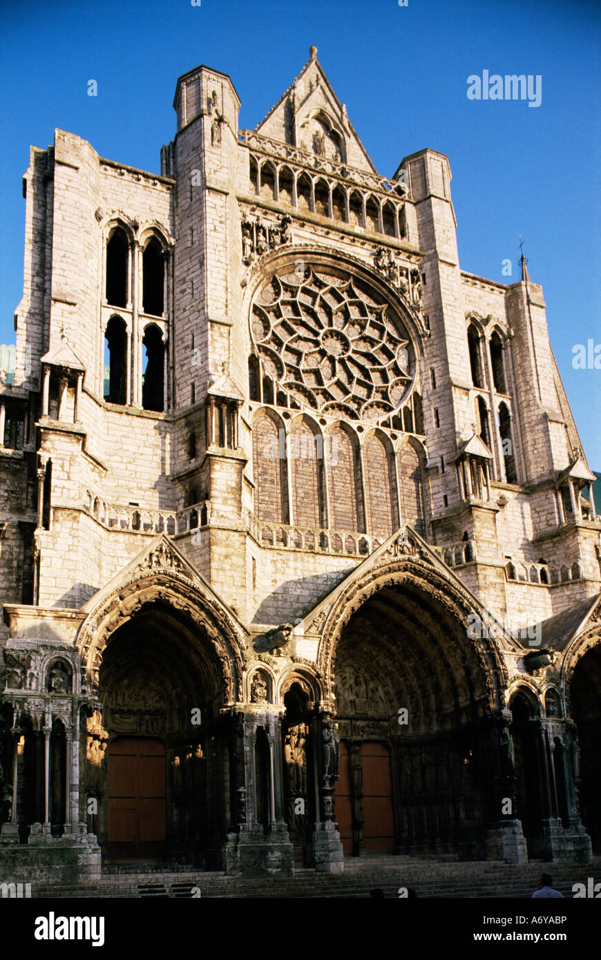 Chartres Cathedral UNESCO World Heritage Site Chartres Centre France ...