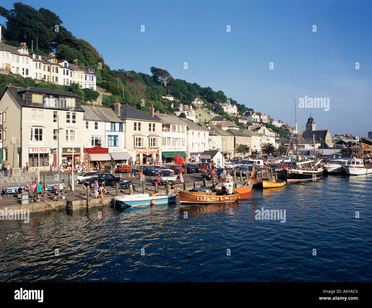 Looe Cornwall England United Kingdom Europe Stock Photo - Alamy