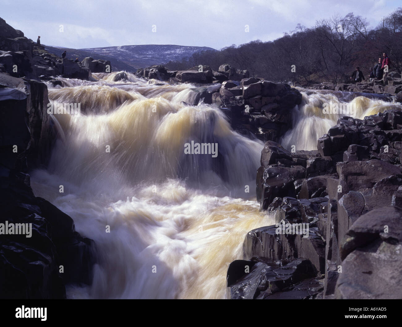 High Force Englands largest waterfall North PeninesTeesdale County ...