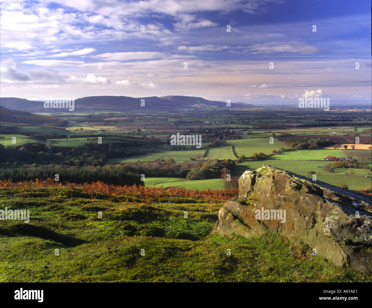 The Cleveland Hills from Warren Moor Kildale North Yorkshire Moors ...