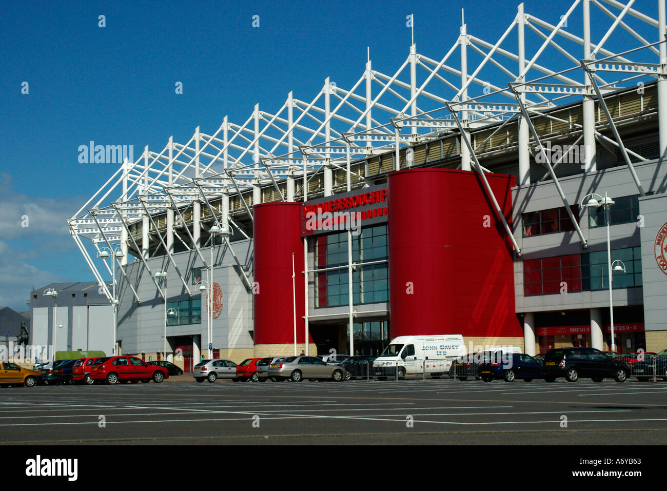 Middlesbrough Riverside Football Stadium Tees Valley England Stock ...