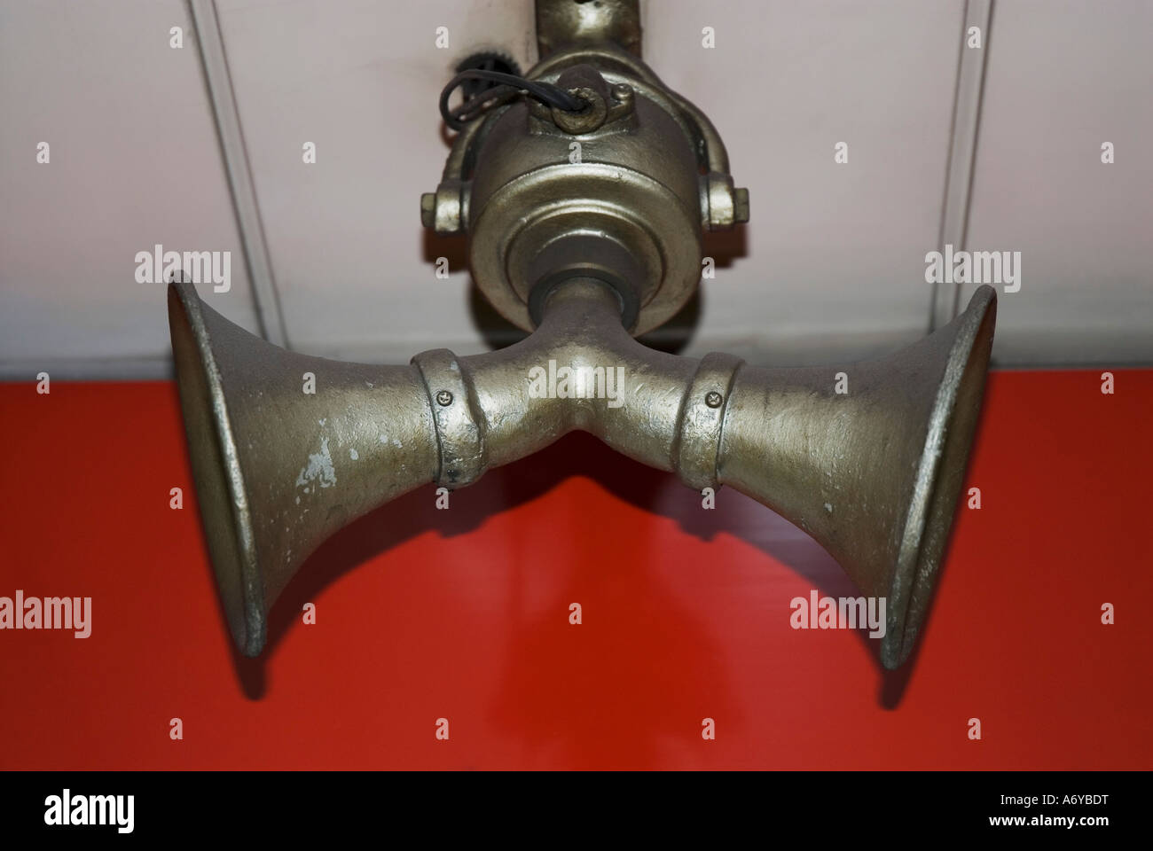 A metal horn Stock Photo - Alamy