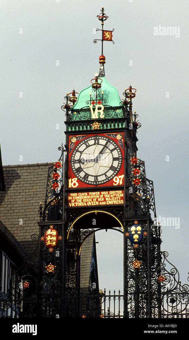Chester is the county town of Cheshire, England. United Kingdom Stock ...
