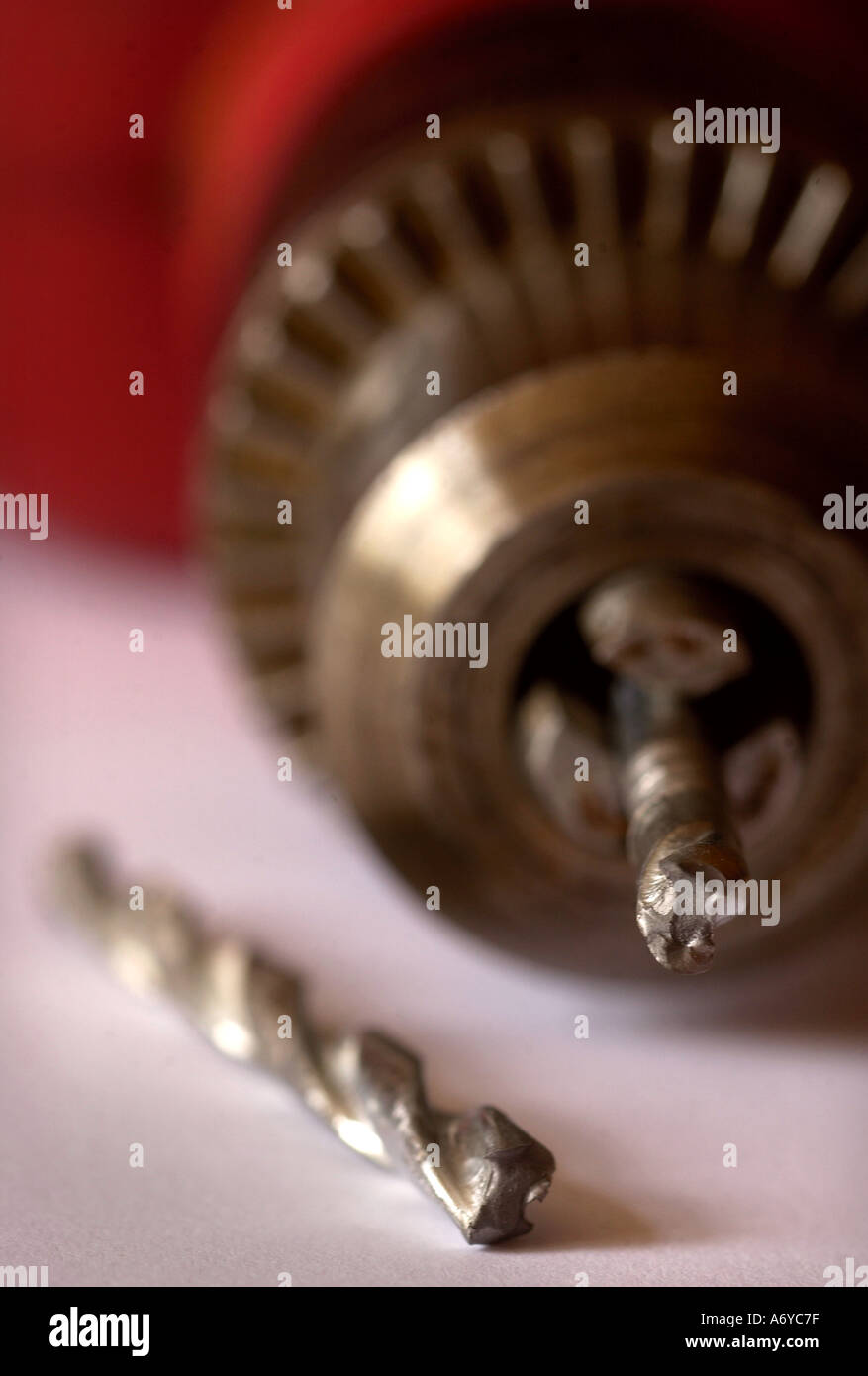 A BROKEN BIT ON AN ELECTRIC DRILL Stock Photo - Alamy