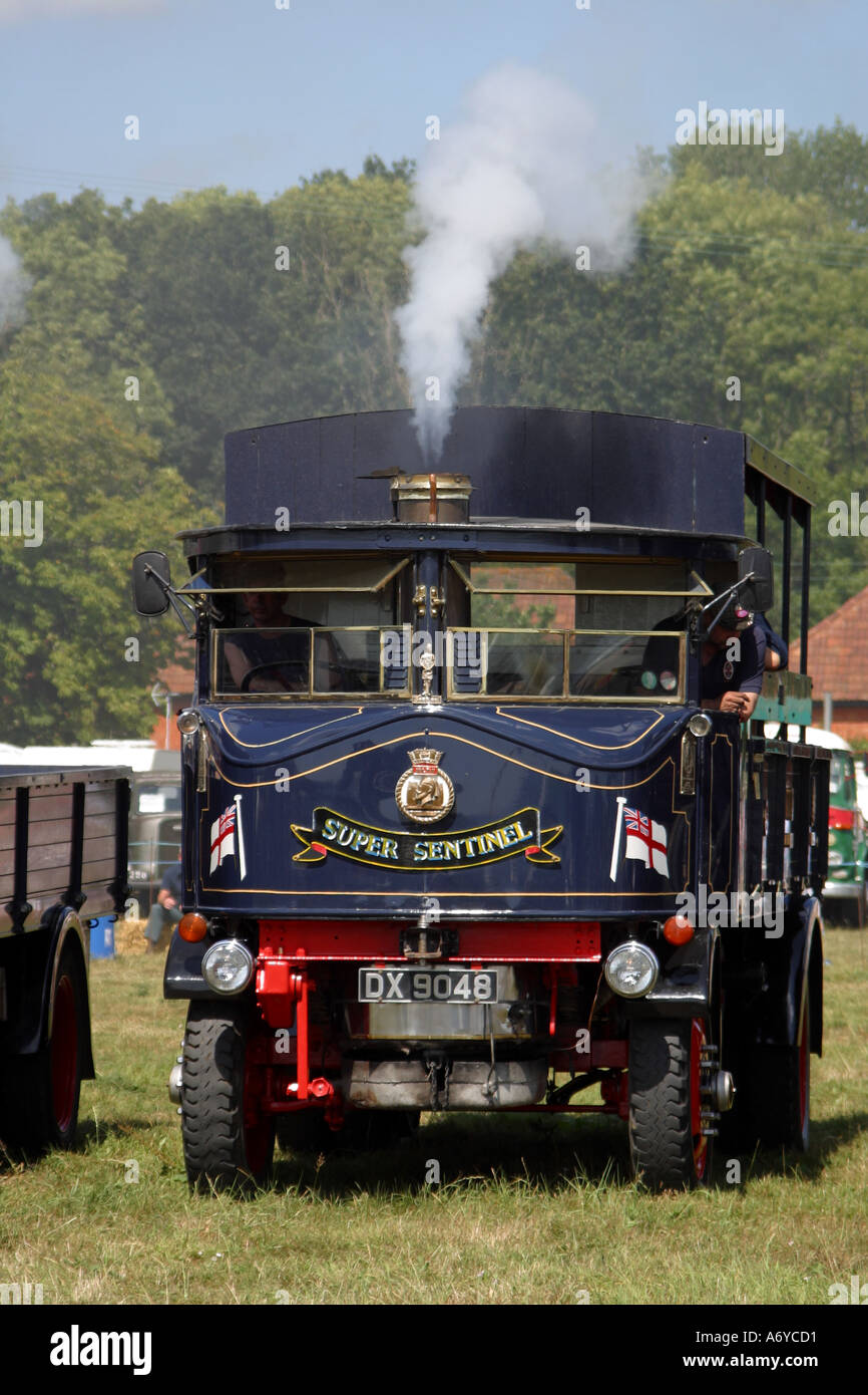 STEAM POWERED LORRY STEAM RALLEY AT BISHOPS LYDEARD SOMERSET Stock ...