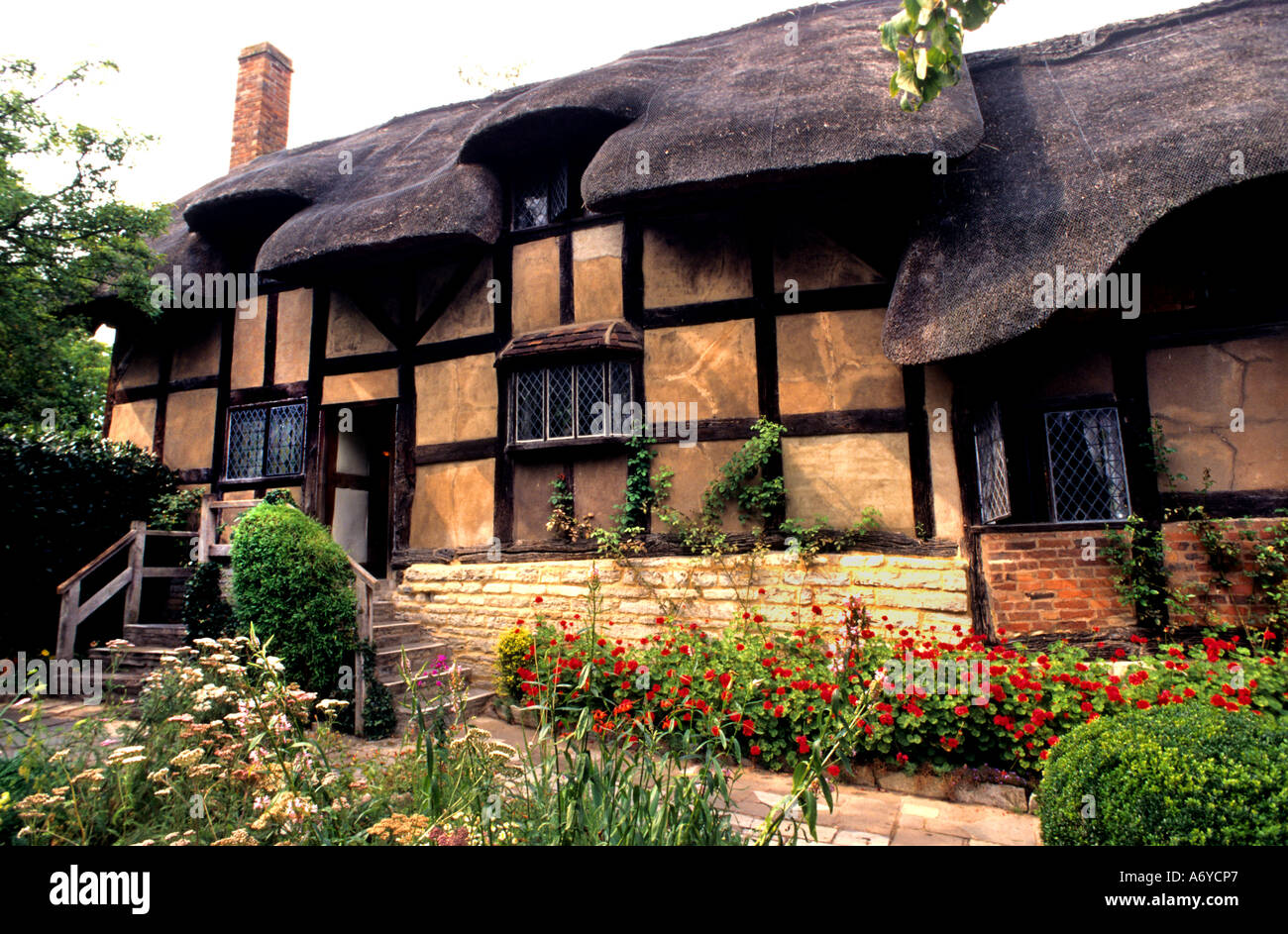 Stratford-upon-Avon Warwickshire Anne Hathaway's Cottage Shakespeare's ...