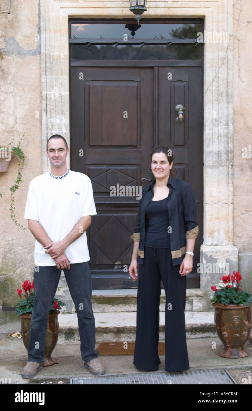 Stephanie and Olivier Ponson Mas de Perry, Mas Nicot. Terrasses de ...