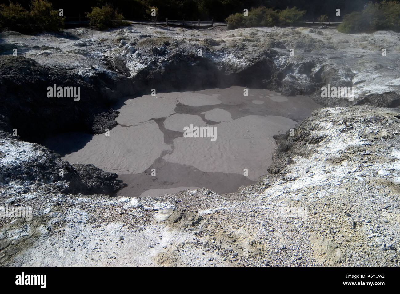 Geothermal pool action boiling mud hi-res stock photography and images ...
