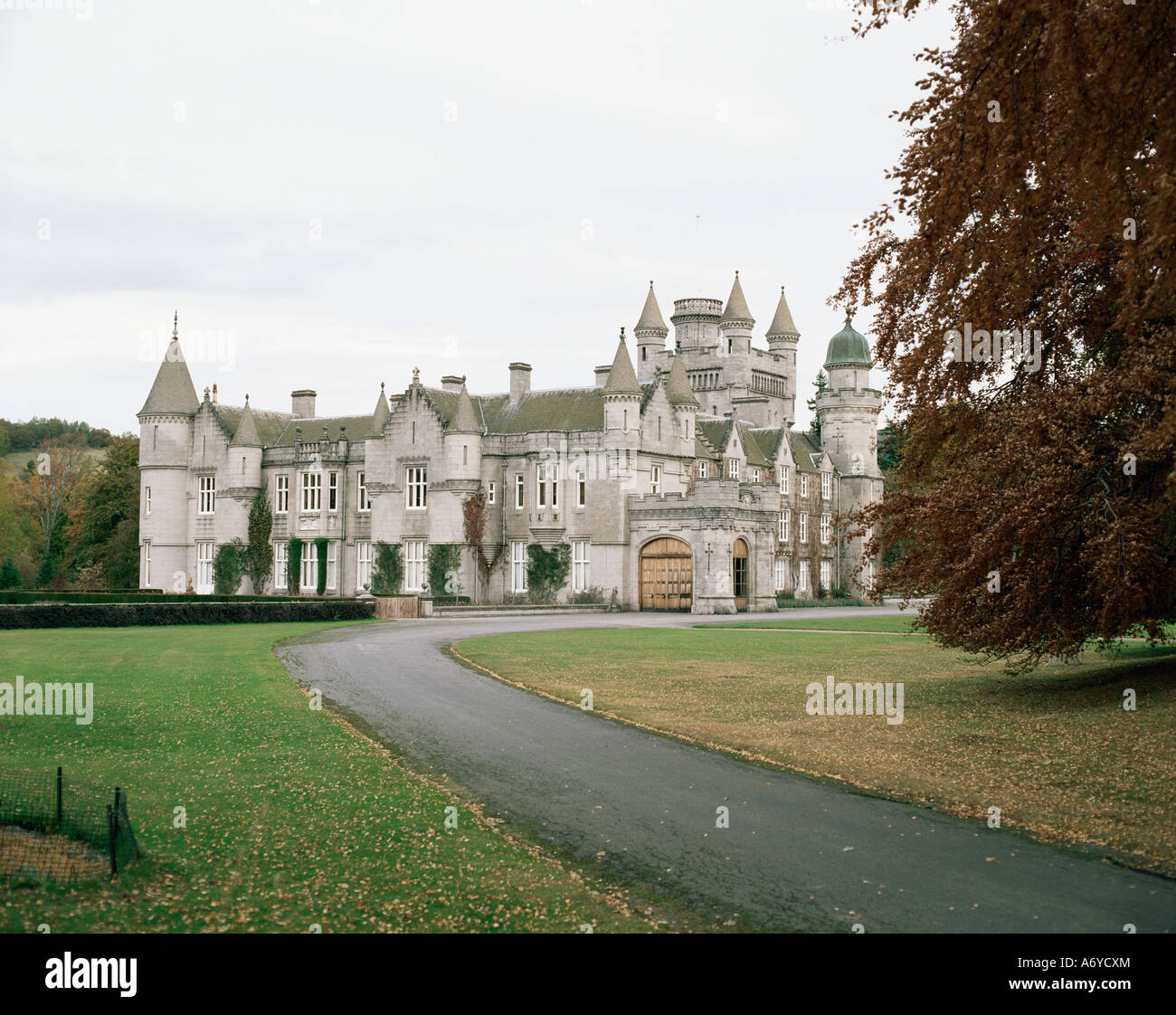 Balmoral Castle Aberdeenshire Highland region Scotland United Kingdom ...