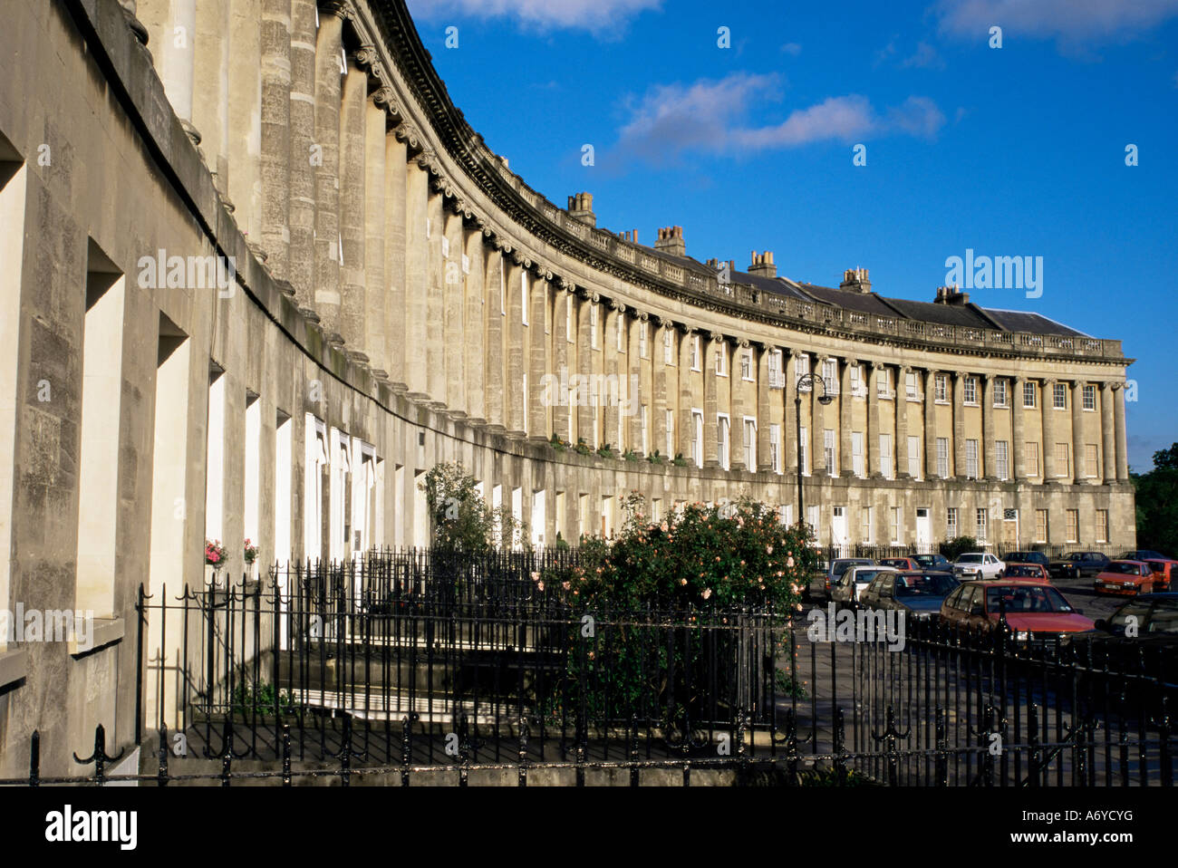 The Royal Crescent Georgian terrace UNESCO World Heritage Site Bath ...
