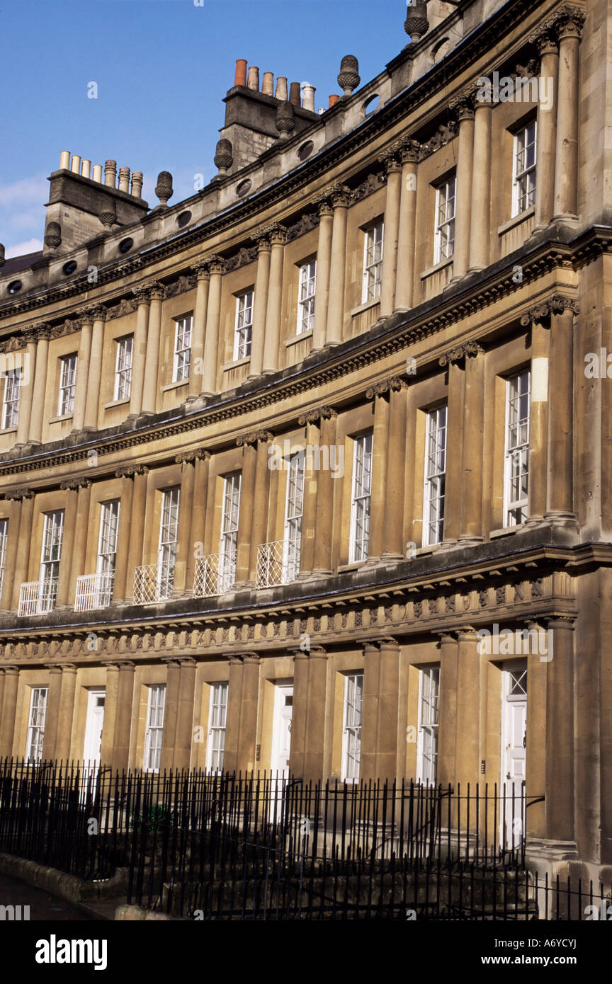 The Circus Georgian terrace Bath UNESCO World Heritage Site Avon ...