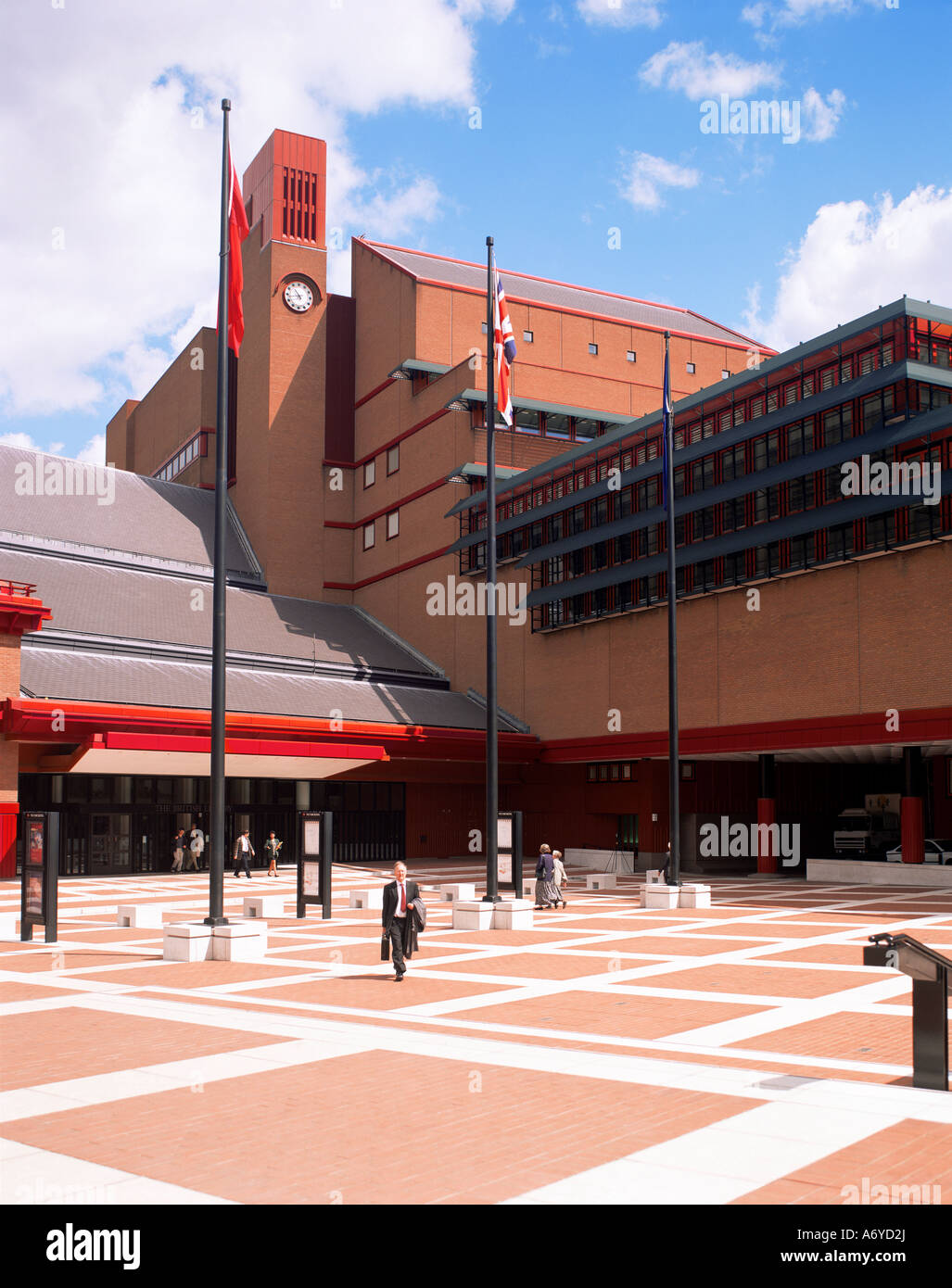 The British Library London England United Kingdom Europe Stock Photo ...