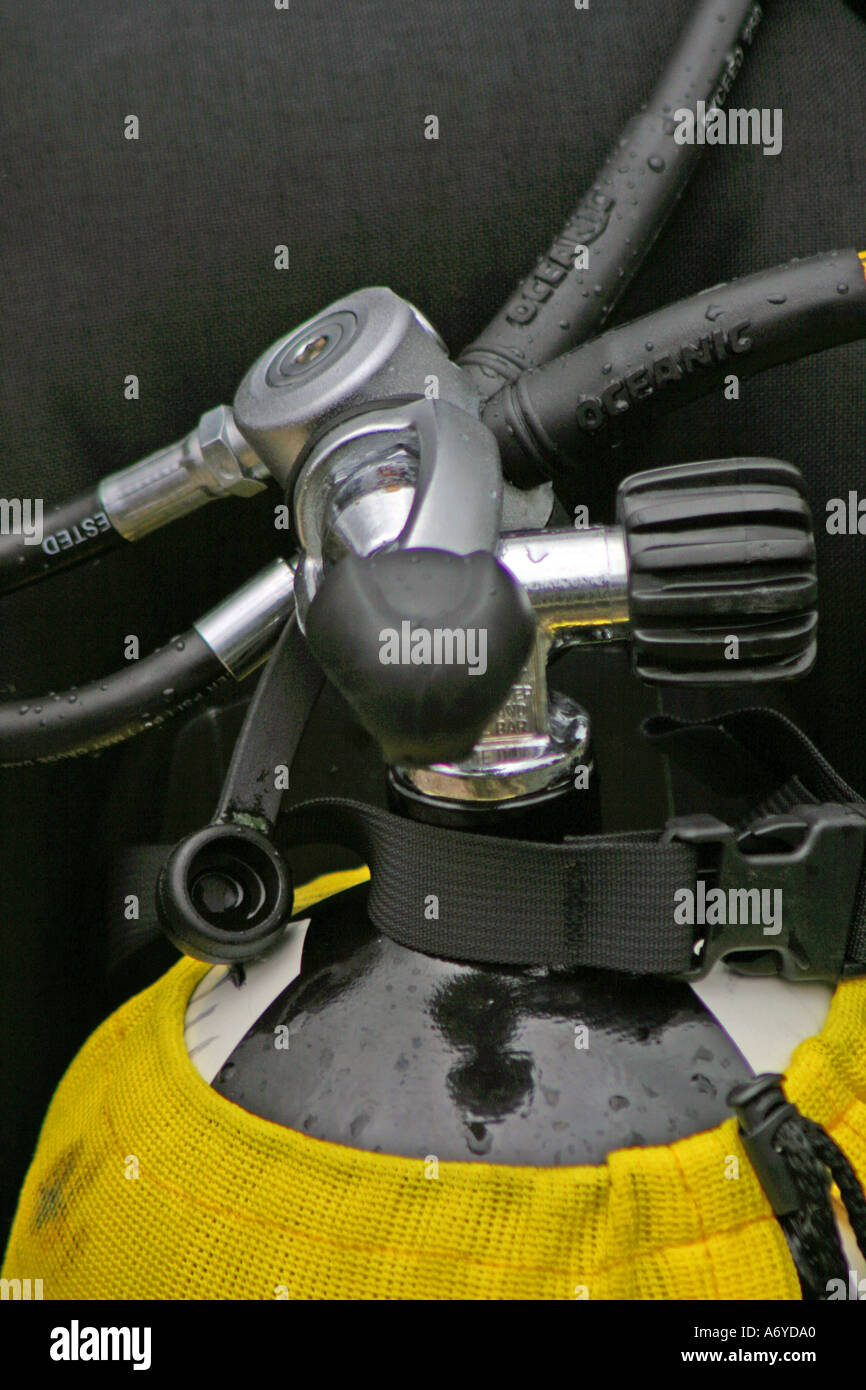 Divers Oxygen Tank Stock Photo - Alamy