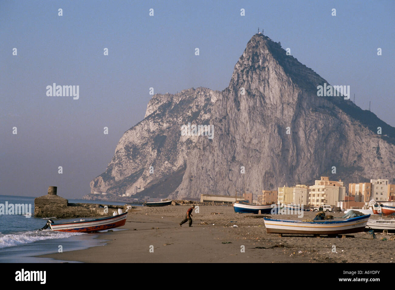 The Rock of Gibraltar Mediterranean Europe Stock Photo - Alamy