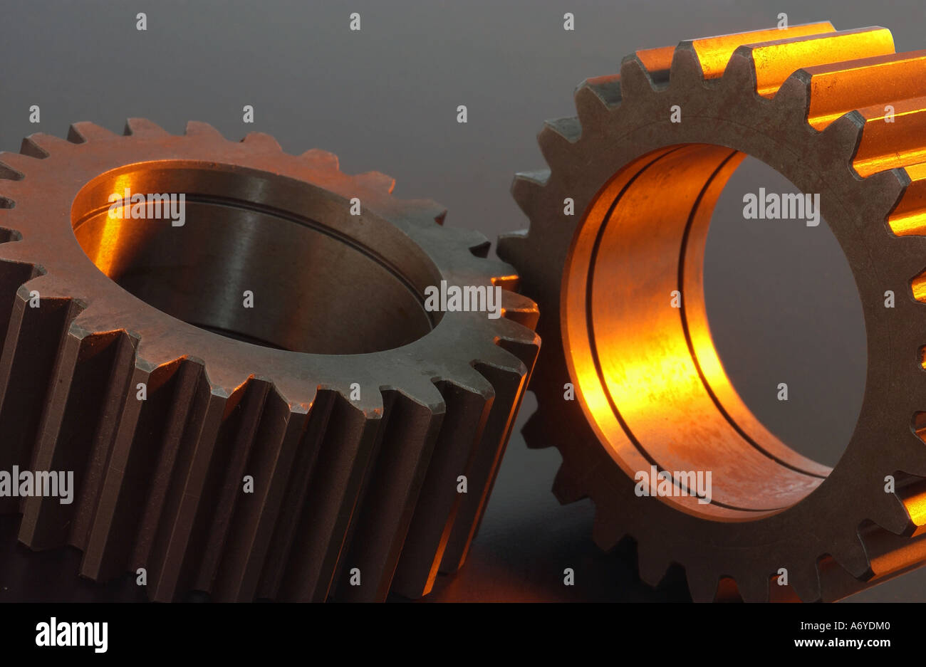Cog Cogs Brass High Resolution Stock Photography and Images - Alamy