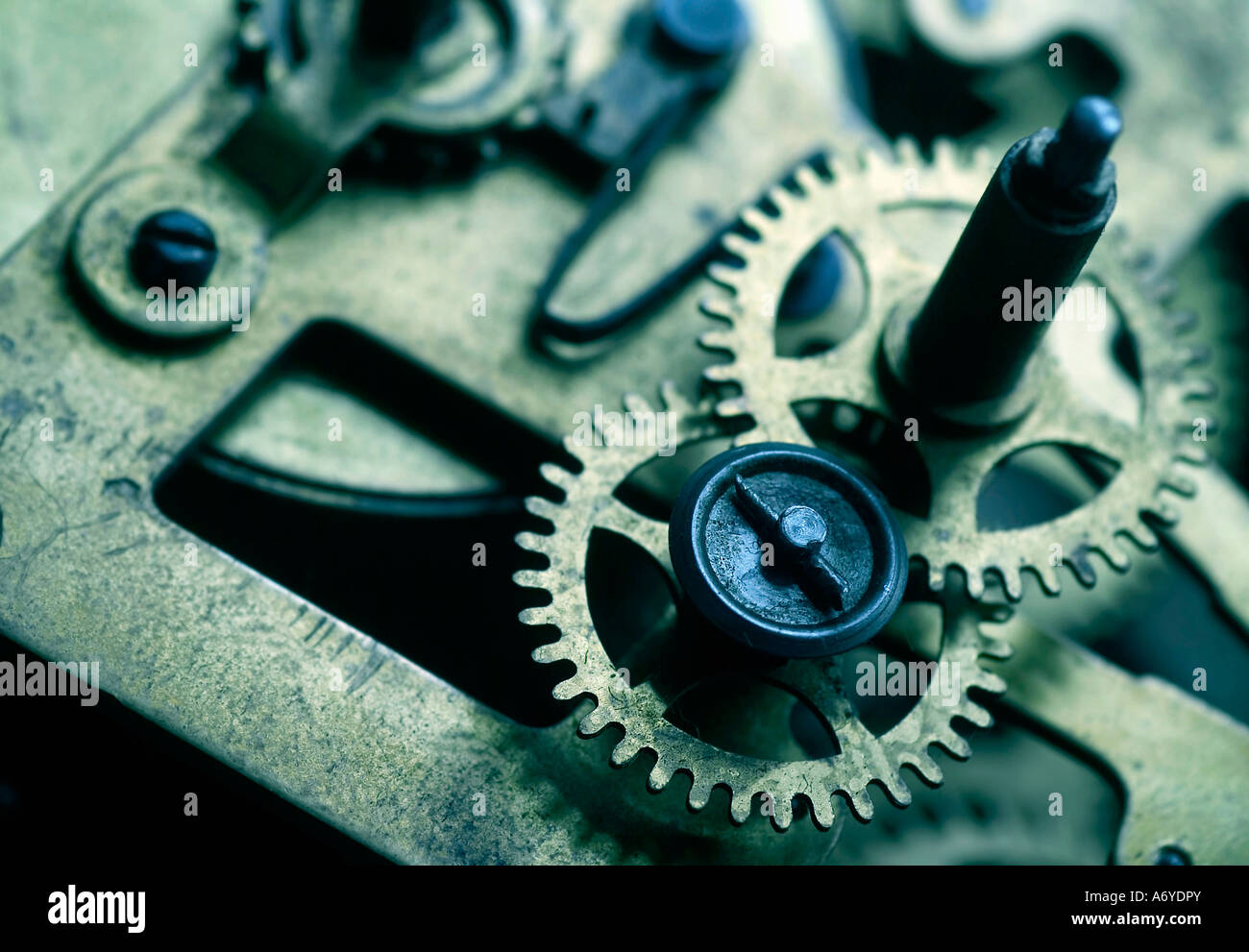 Gears inside of a watch Stock Photo - Alamy