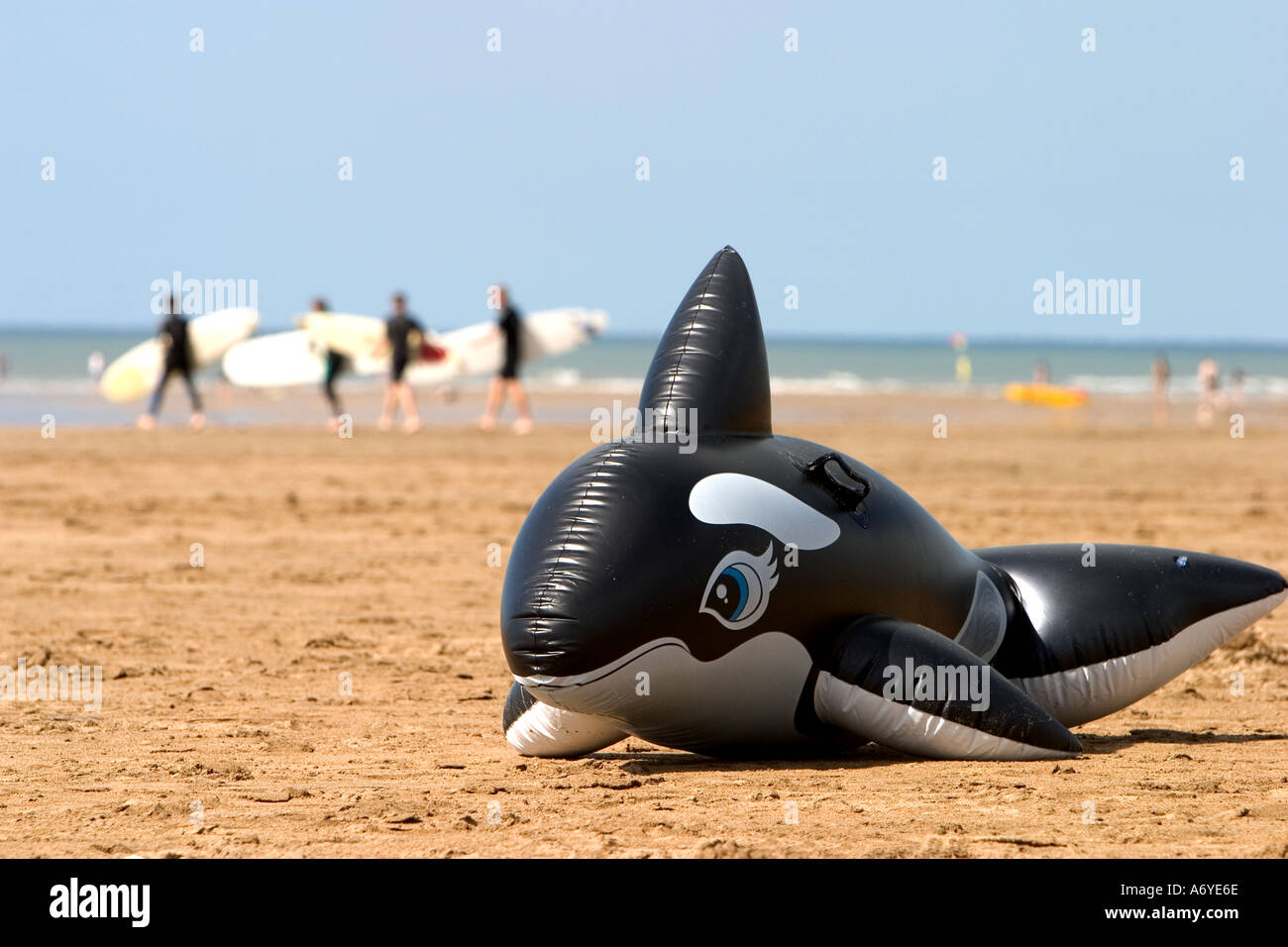 Inflatable shark hi-res stock photography and images - Alamy