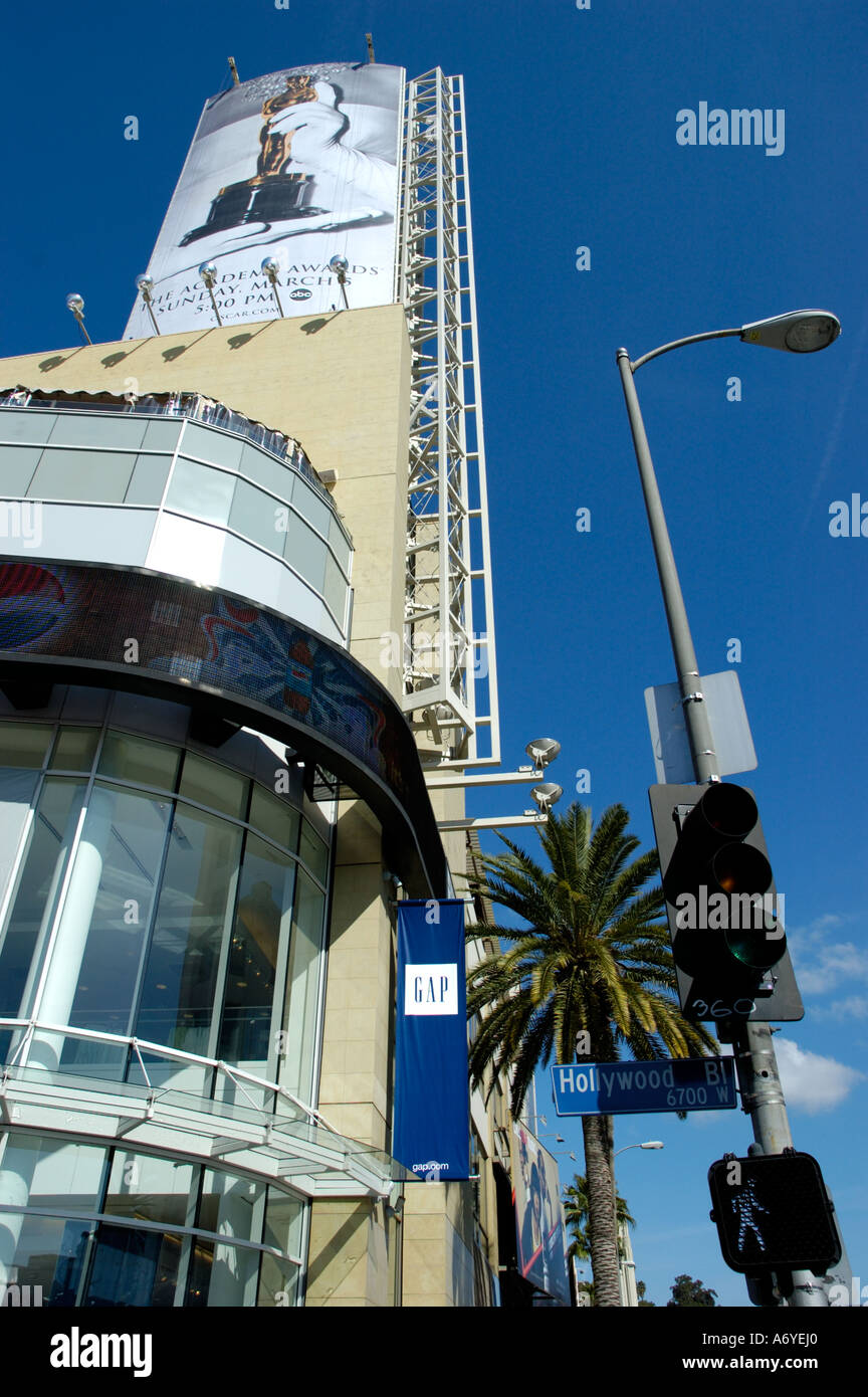 Hollywood and Highland shopping complex in Hollywood California Stock ...