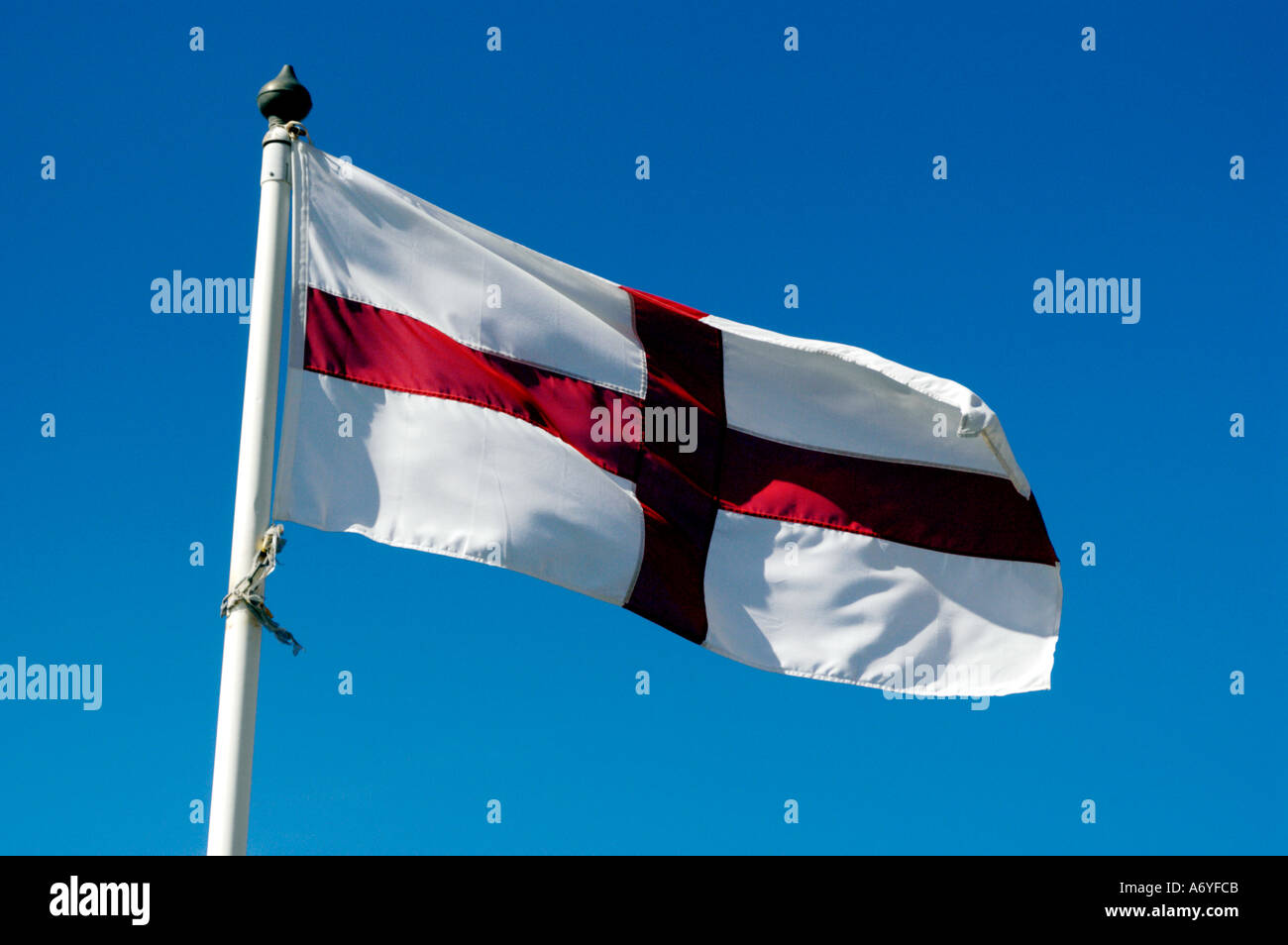 The flag of saint george Stock Photo - Alamy