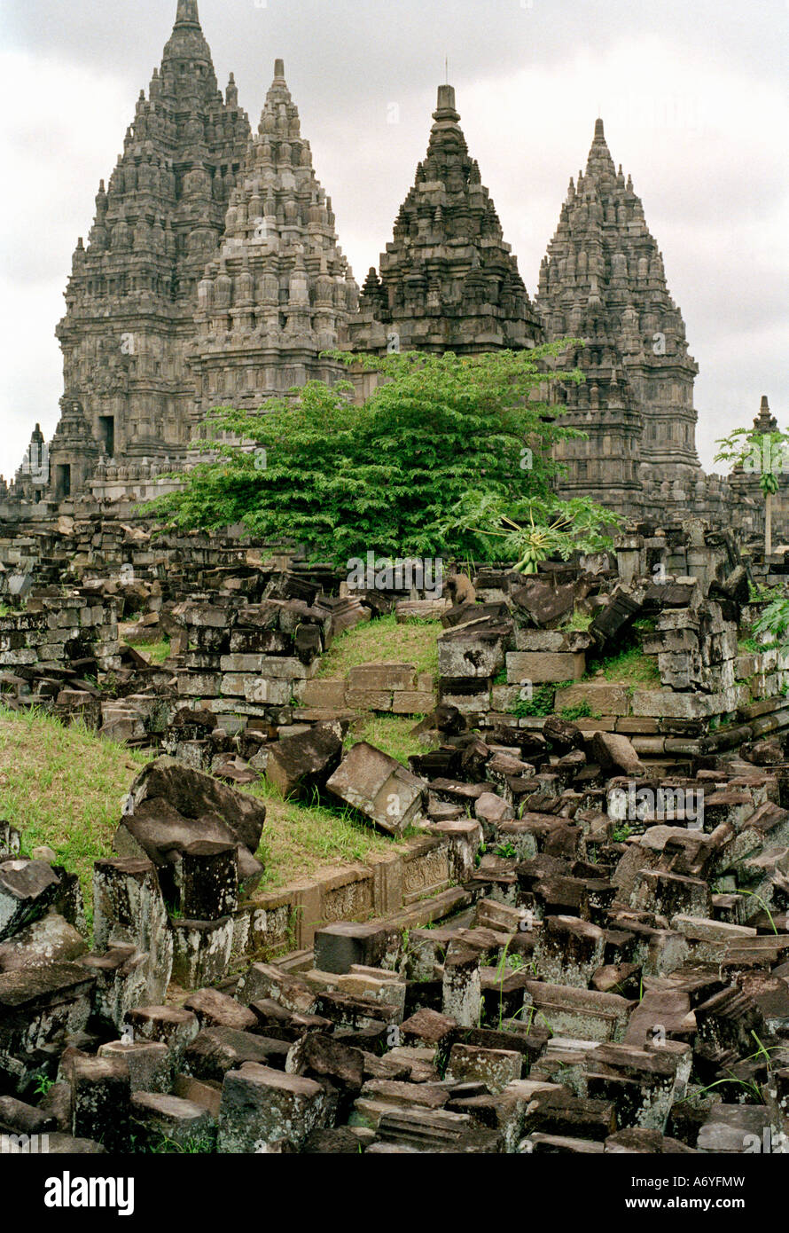 Prambanan Temple Java Indonesia Stock Photo - Alamy