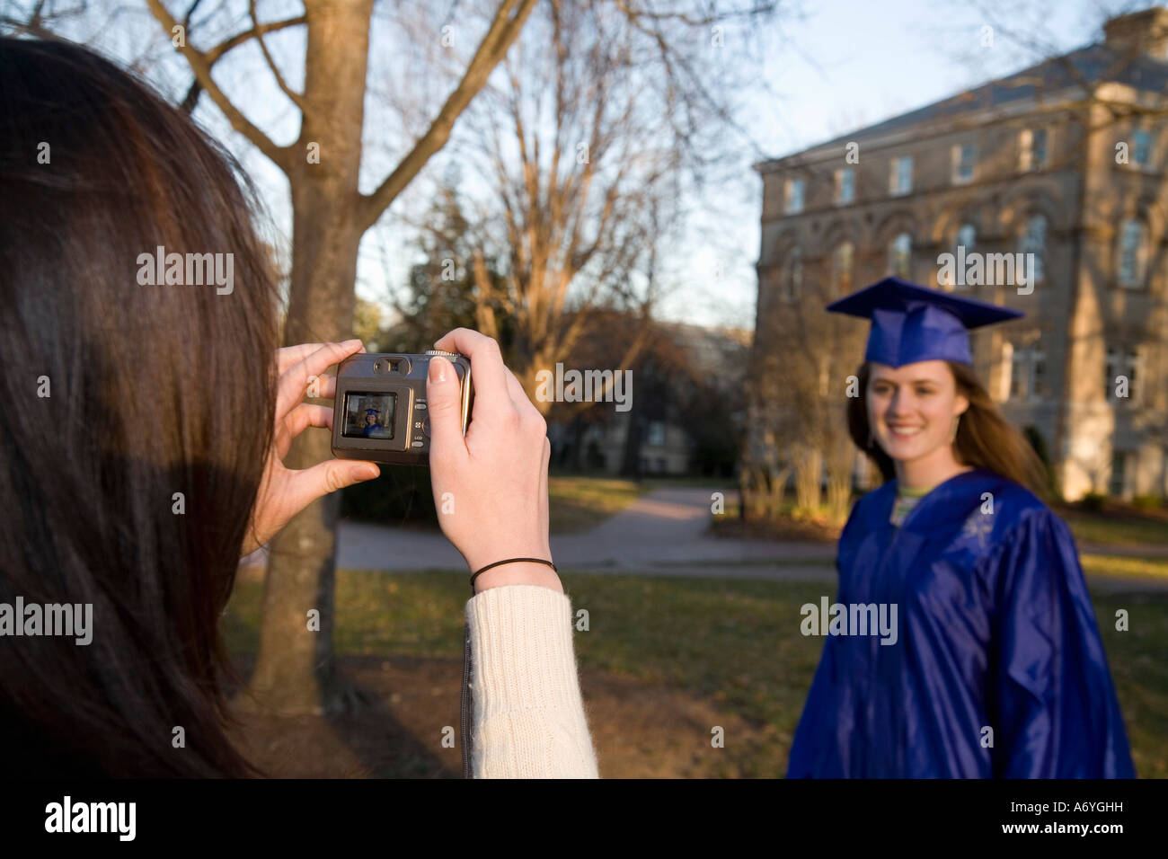 Female student celebrating graduation Stock Photo - Alamy
