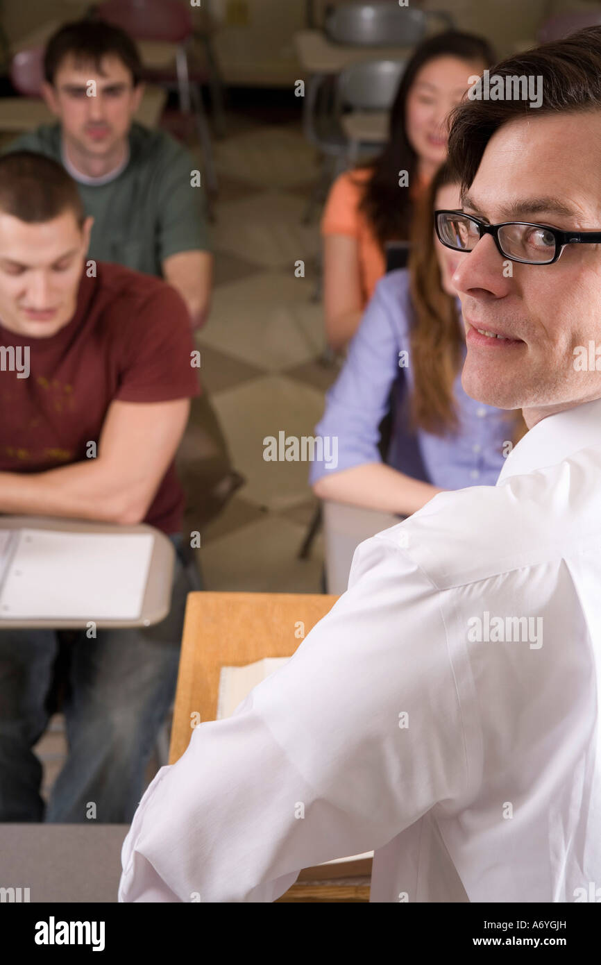 Black university lecturer hi-res stock photography and images - Alamy