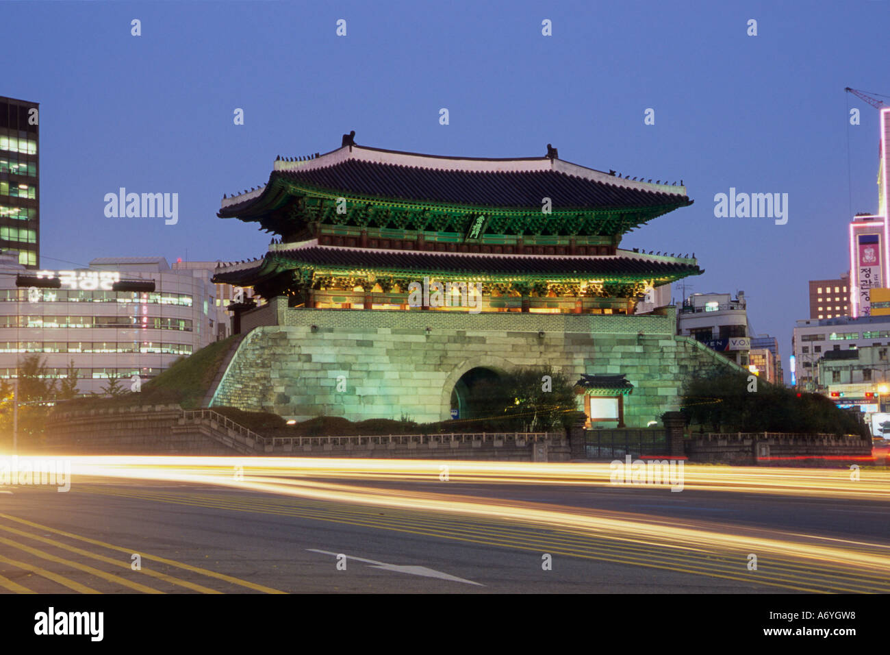 Korea Seoul Namdaemun Sungnyemun Great South Gate Stock Photo - Alamy