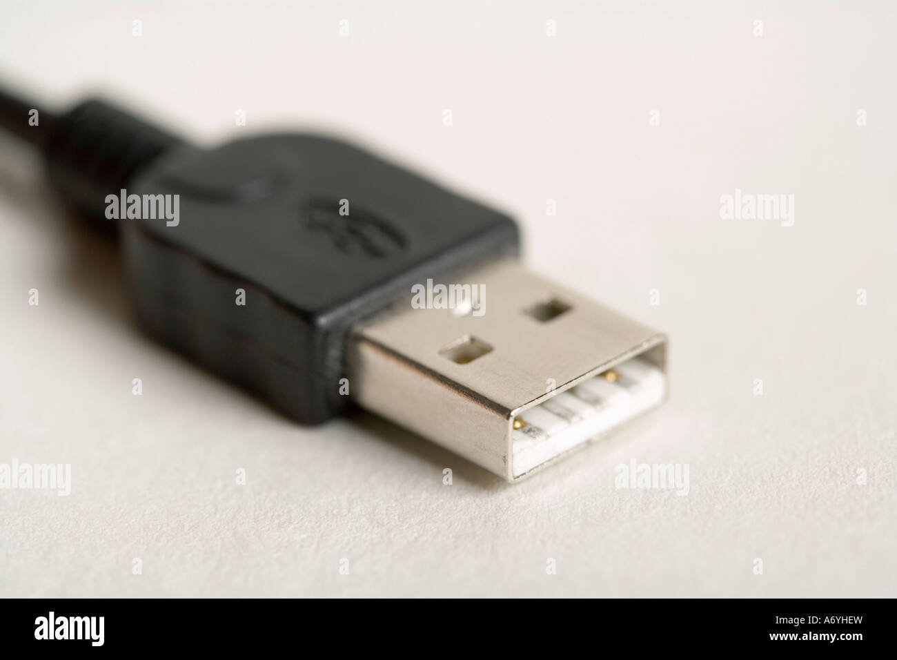 A USB connector cable Stock Photo - Alamy