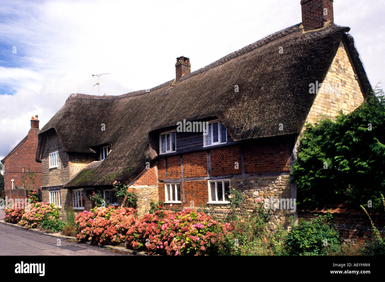 Dorset Monument Historic Farm Tarrant Monkton Stock Photo - Alamy