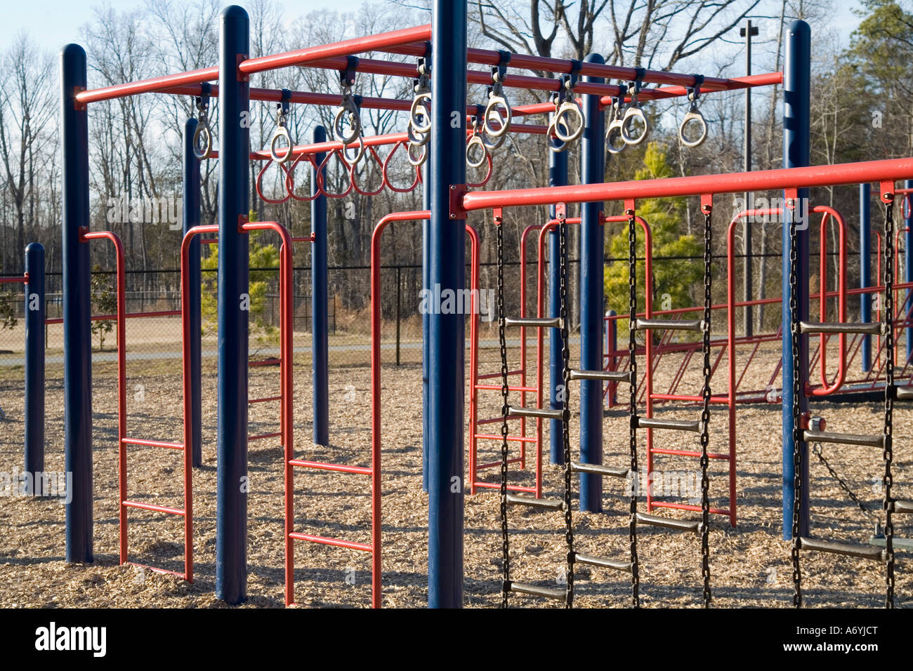 School climbing frame hi-res stock photography and images - Alamy