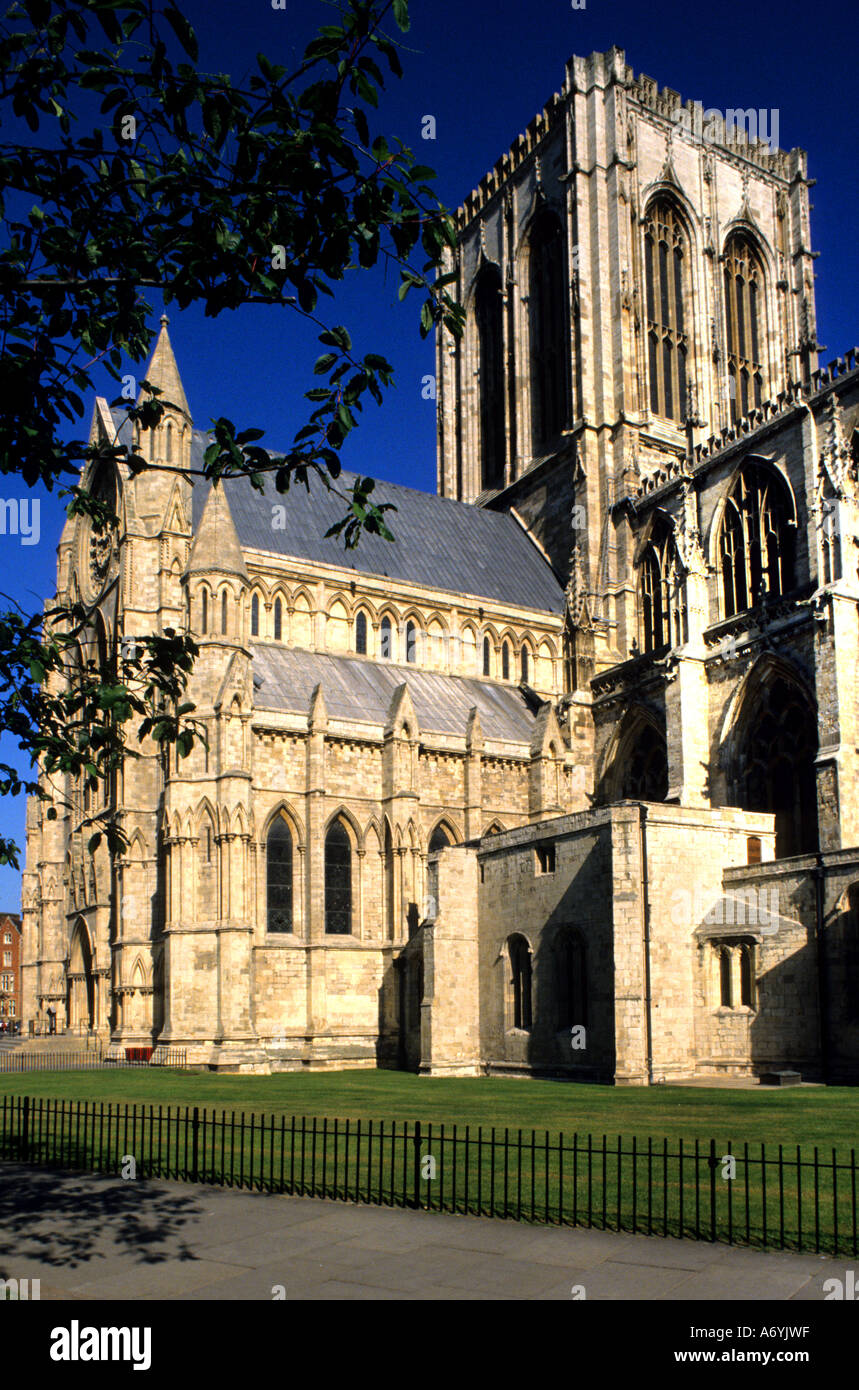 York Minster Cathedral Church Christ England Stock Photo - Alamy