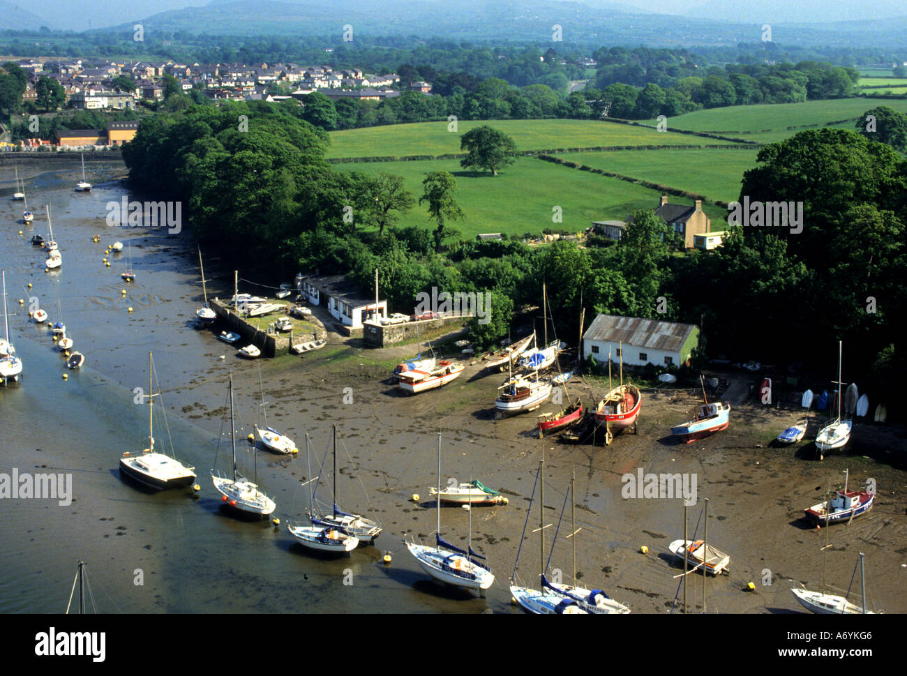 Fishguard Abergwaun coastal town in Pembrokeshire Wales UK United ...