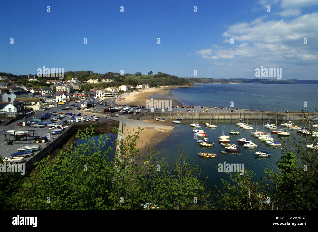 Fishguard Abergwaun coastal town in Pembrokeshire Wales UK United ...