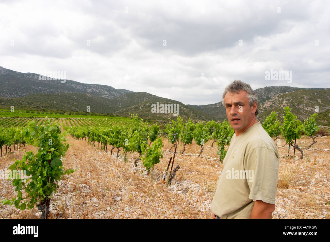 Alain Caujolle-Gazet Domaine des Grecaux in St Jean de Fos. Montpeyroux ...