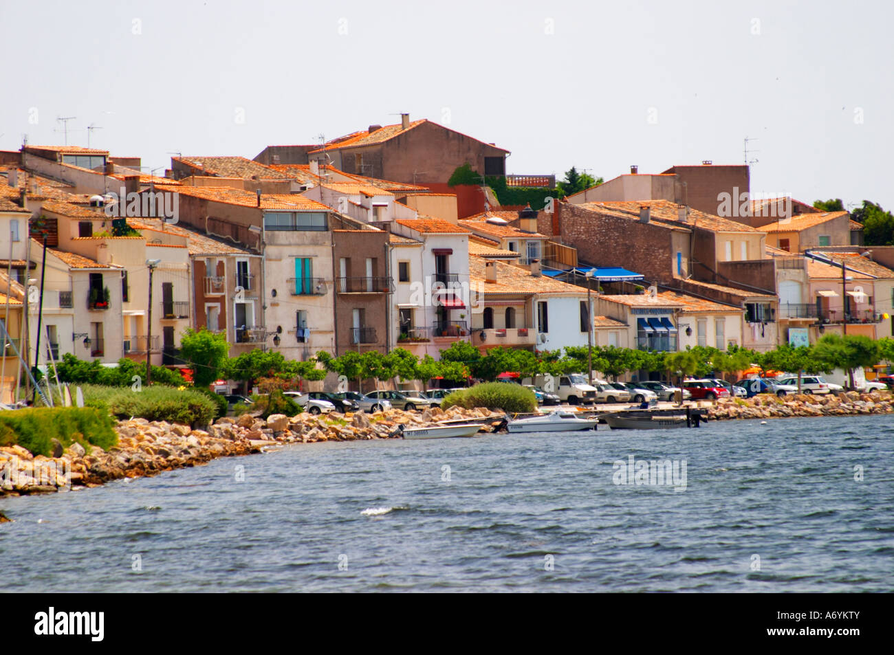 Bouzigues Languedoc. France. Europe Stock Photo - Alamy