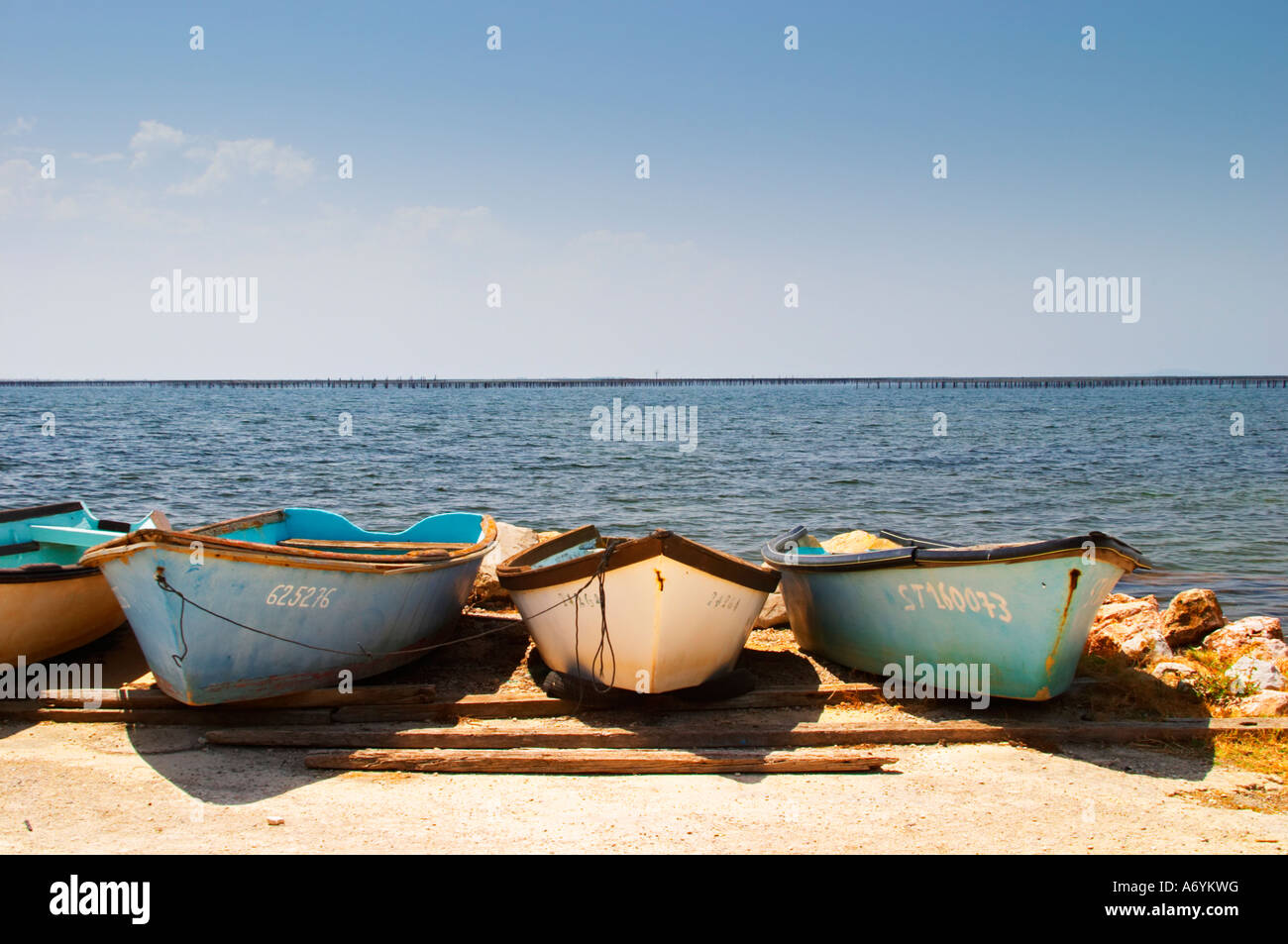 Bouzigues Languedoc. France. Europe Stock Photo - Alamy