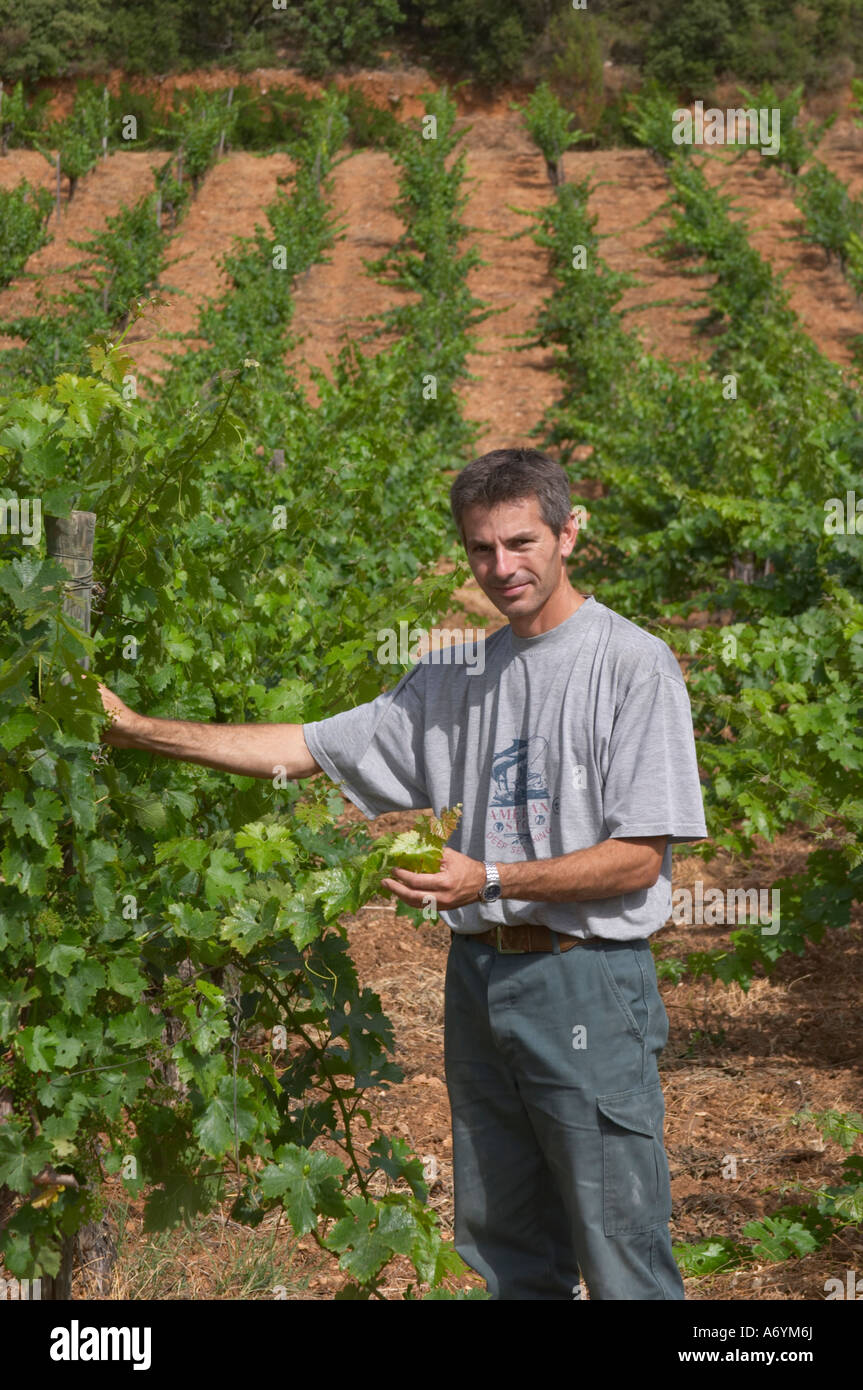 Philippe Michel, Maitre de Chais, cellar master. Domaine du Mas de ...