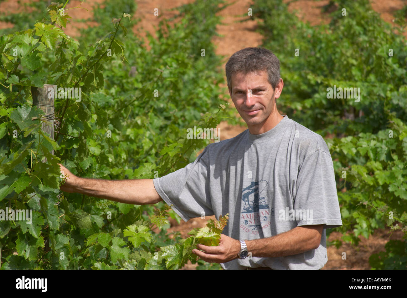 Philippe Michel, Maitre de Chais, cellar master. Domaine du Mas de ...
