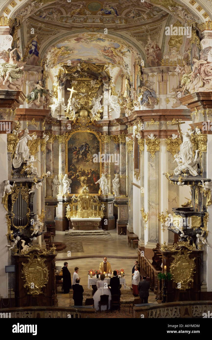 Interior of the abbey hi-res stock photography and images - Alamy