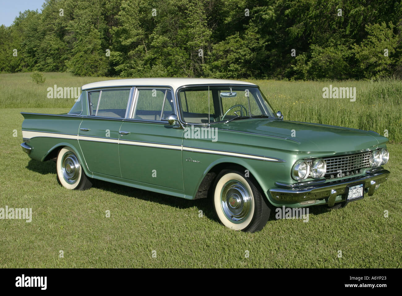 1961 AMC Rambler on grass Stock Photo - Alamy