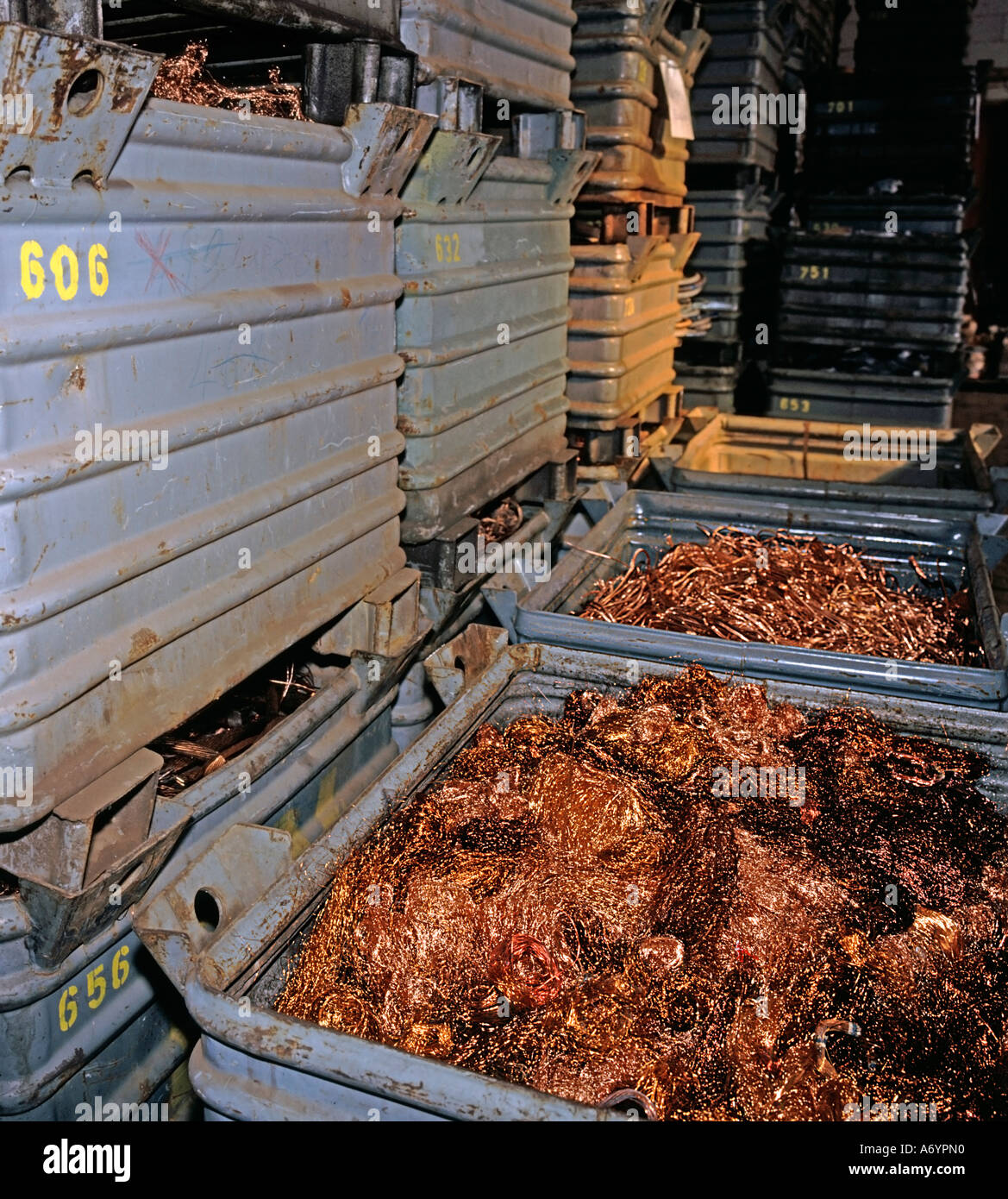 Garbage collecting point hi-res stock photography and images - Alamy