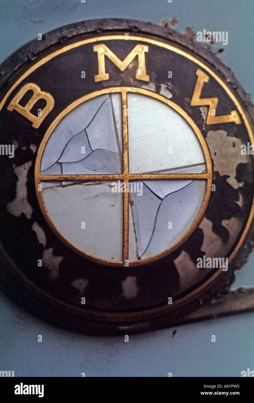 old label of car BMW Stock Photo - Alamy