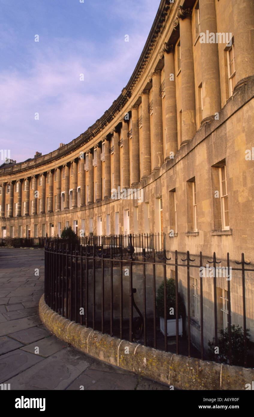 The Royal Crescent Bath England UK Stock Photo - Alamy