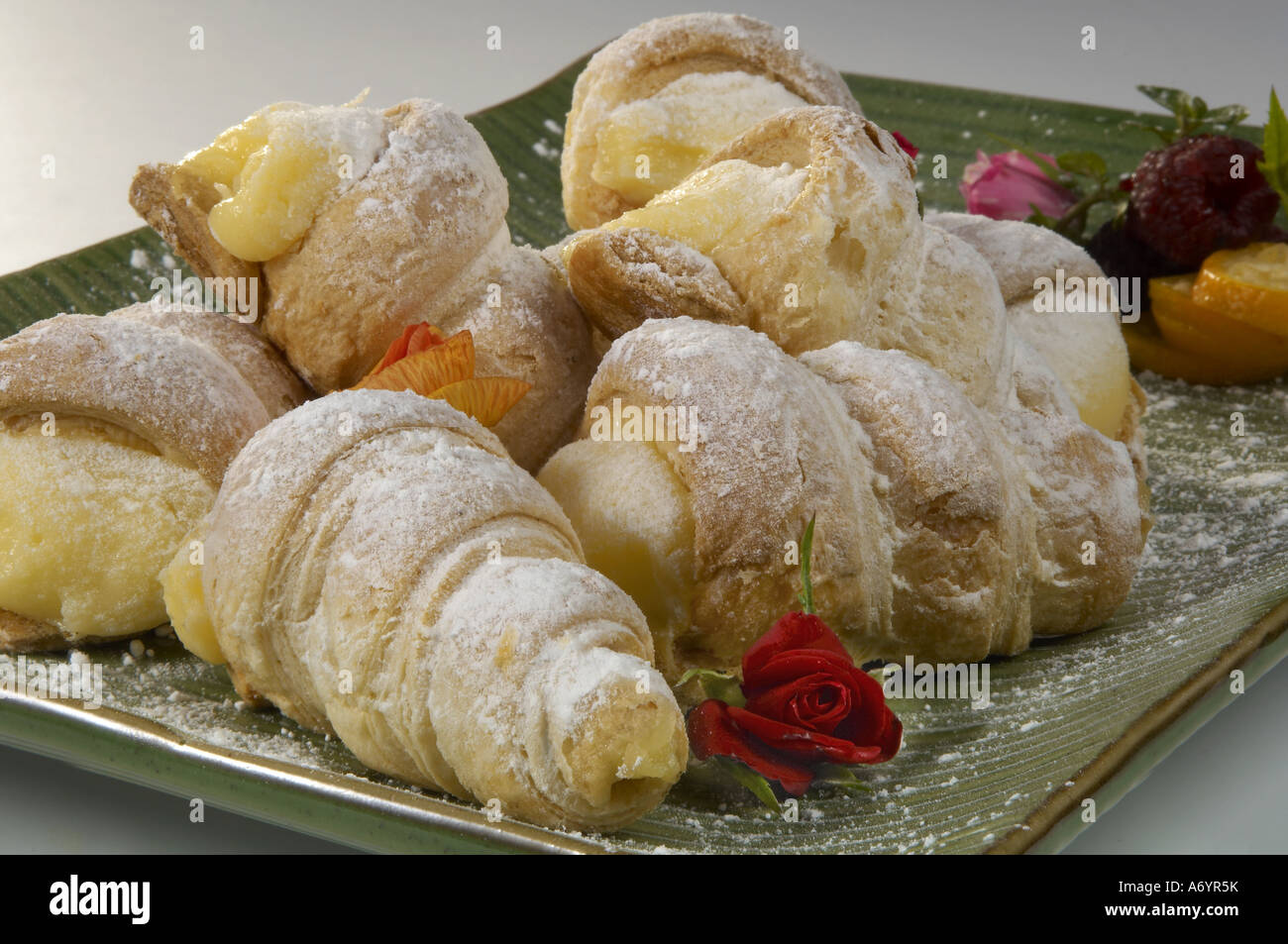 Small stuffed rolls Stock Photo - Alamy