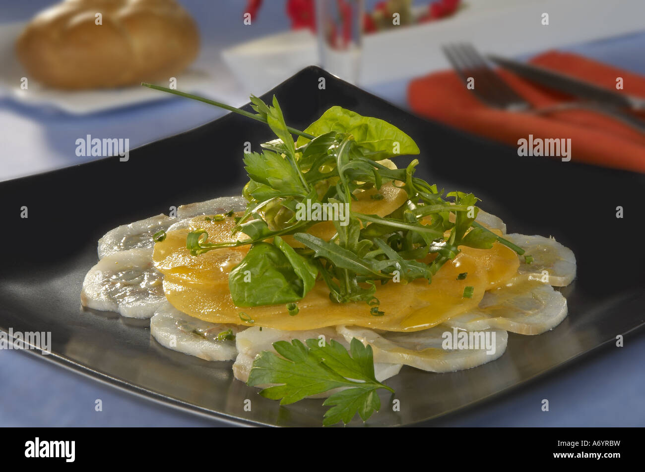 Prawn carpaccio hi-res stock photography and images - Alamy
