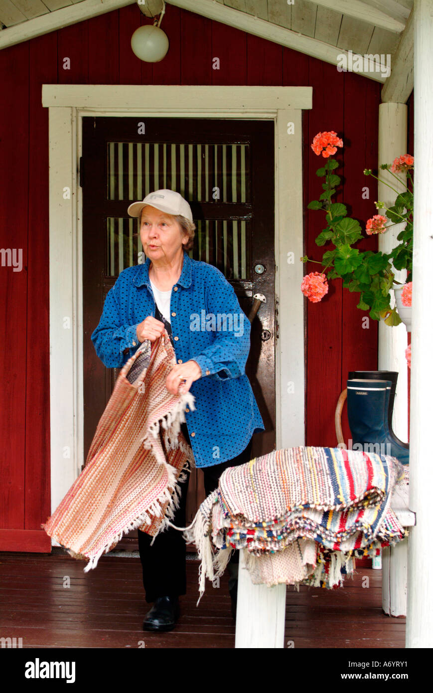 Cleaning carpet stairs hi-res stock photography and images - Alamy