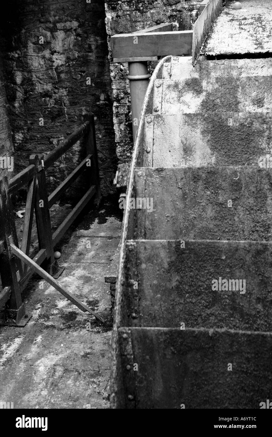 Water wheel old paper mill hi-res stock photography and images - Alamy