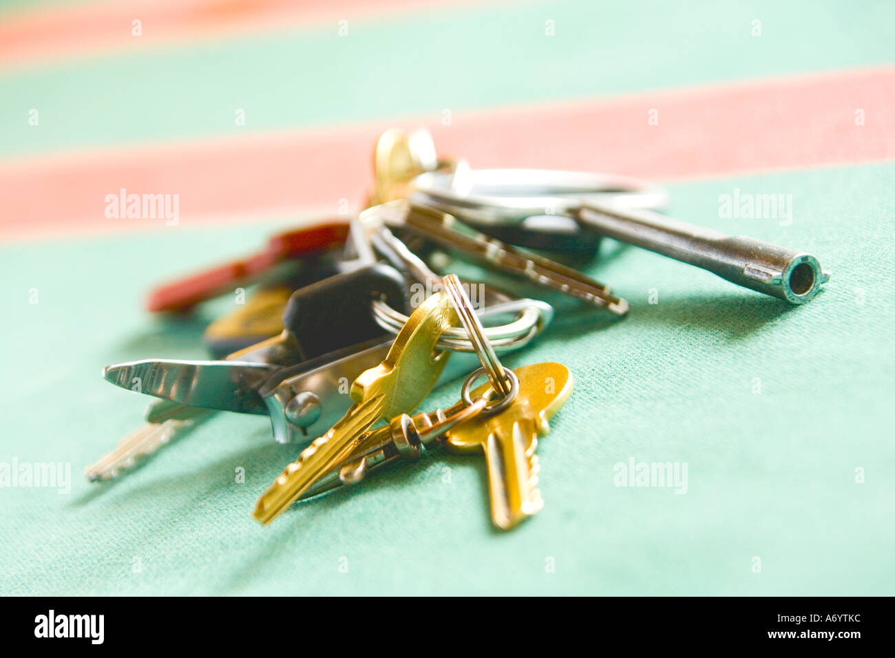 Bunch of keys Stock Photo - Alamy